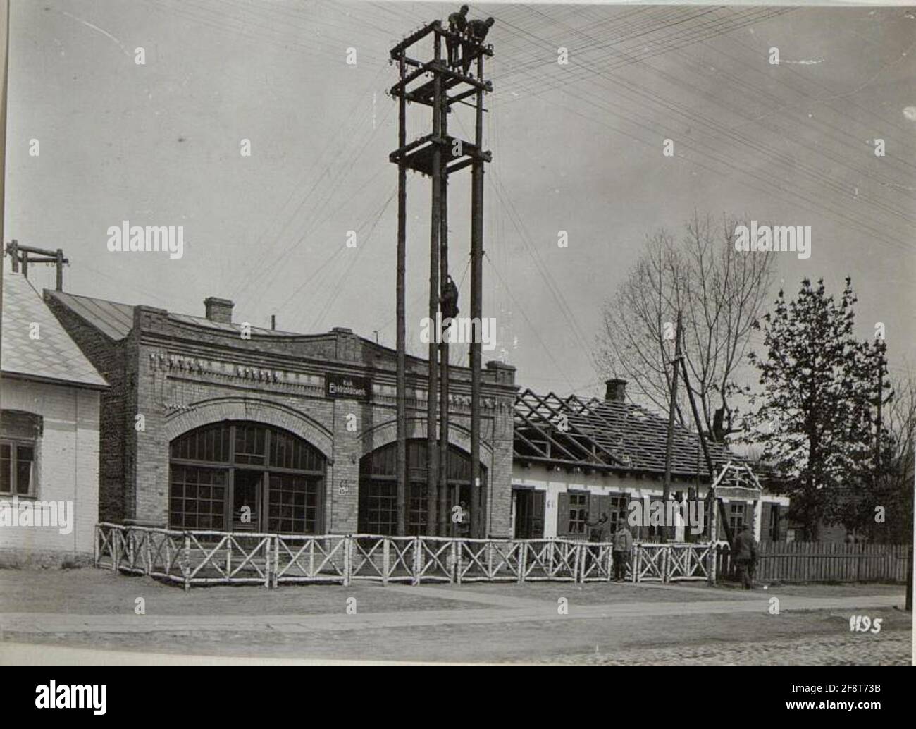 Electricity plant of the 4th K.U.K. Army Stock Photo - Alamy