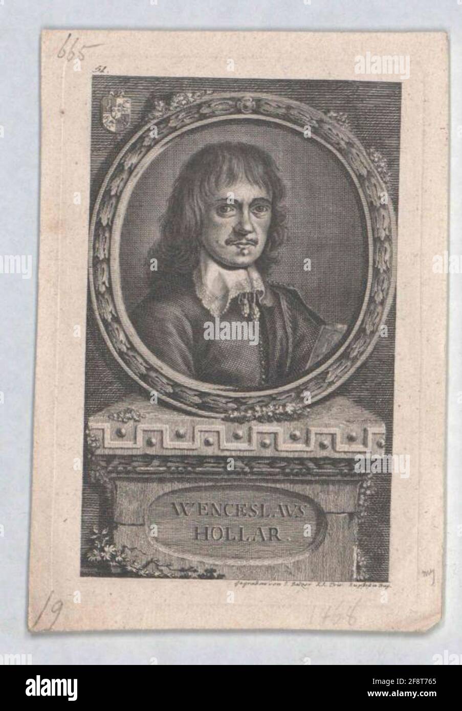 Hollar, Wenzel Stecher: Balzer, Johann Georg Stock Photo - Alamy