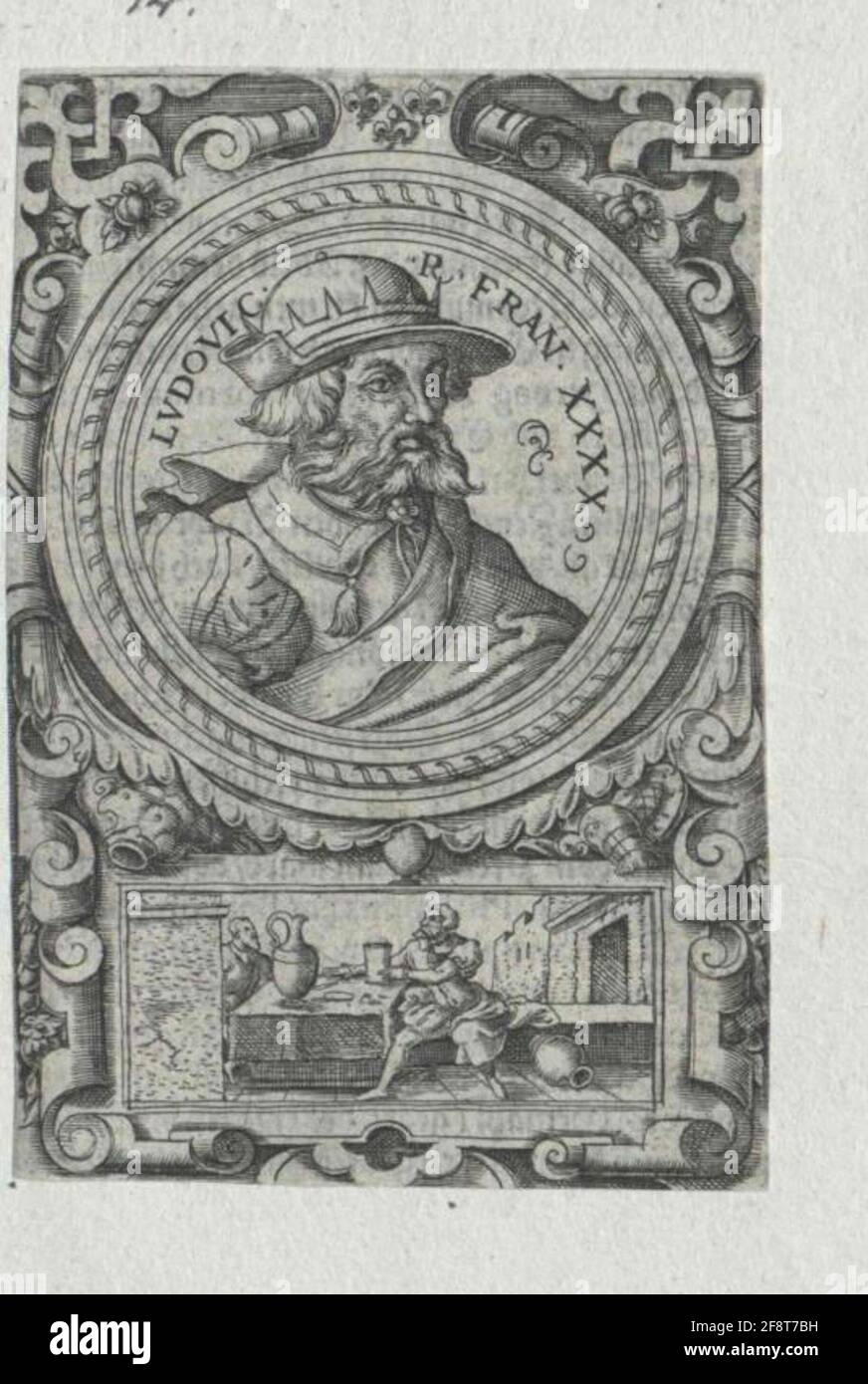 Ludwig VI., The fat king of France Stock Photo - Alamy