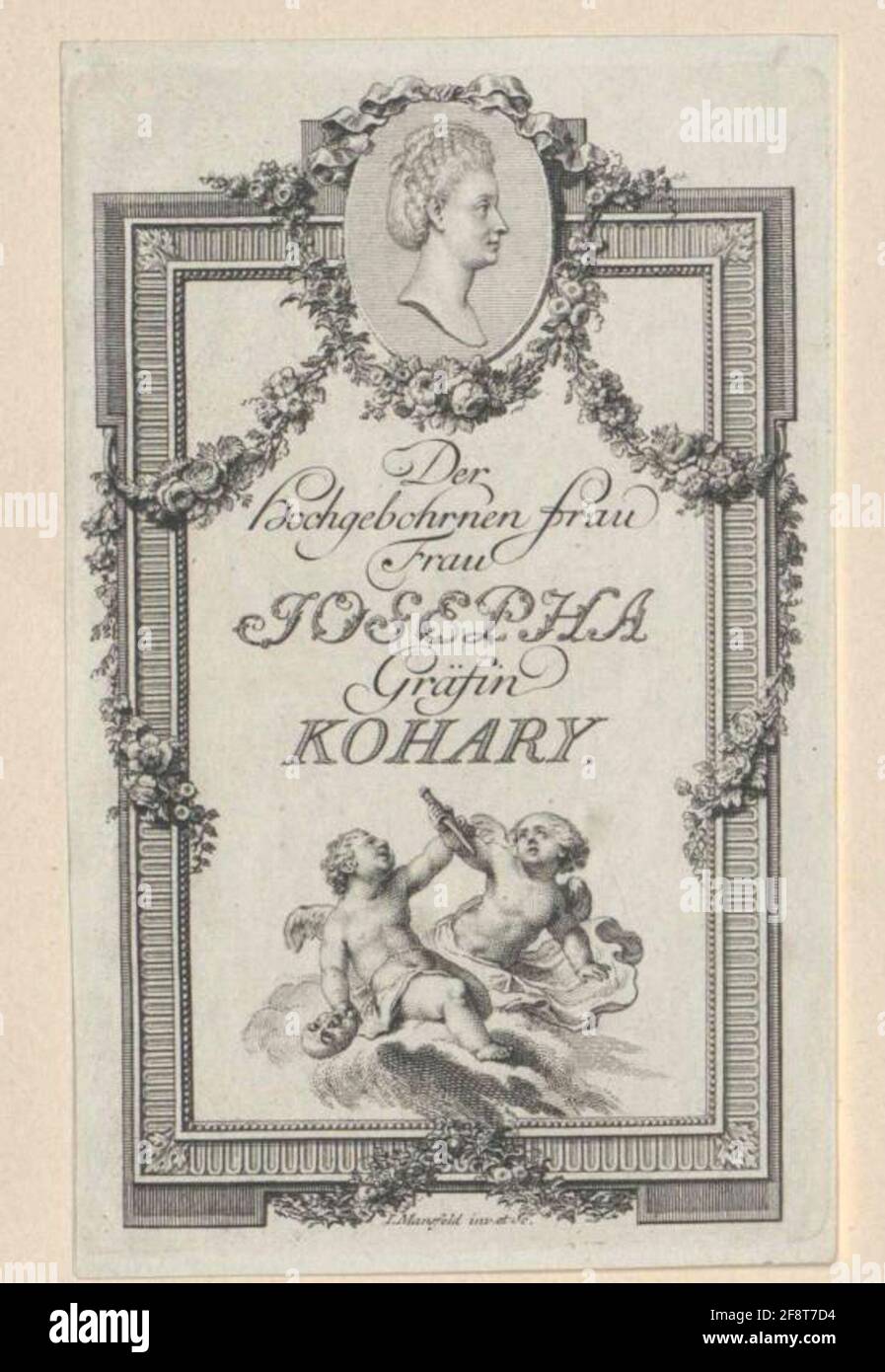 Pinelli, Maria Josefa Freiin Stock Photo - Alamy
