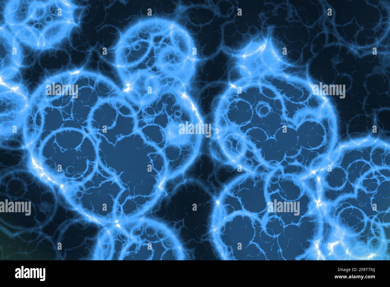 modern blue heavy biological rough digital art texture or background ...