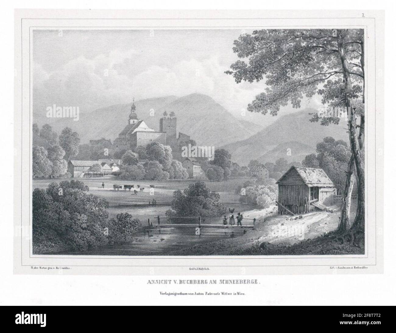 Alpine mountains covered snow Cut Out Stock Images & Pictures - Alamy