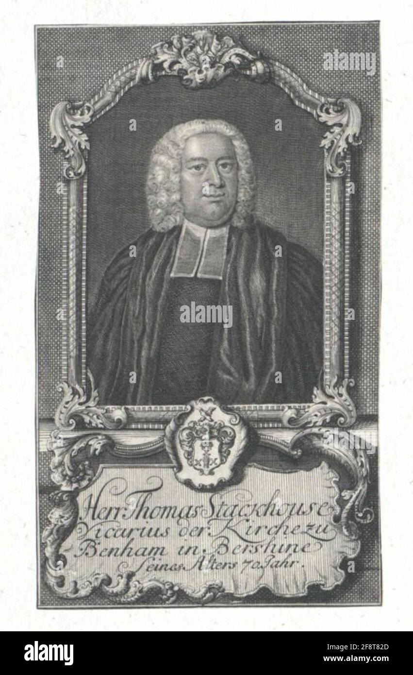 Stackhouse, Thomas Stock Photo - Alamy