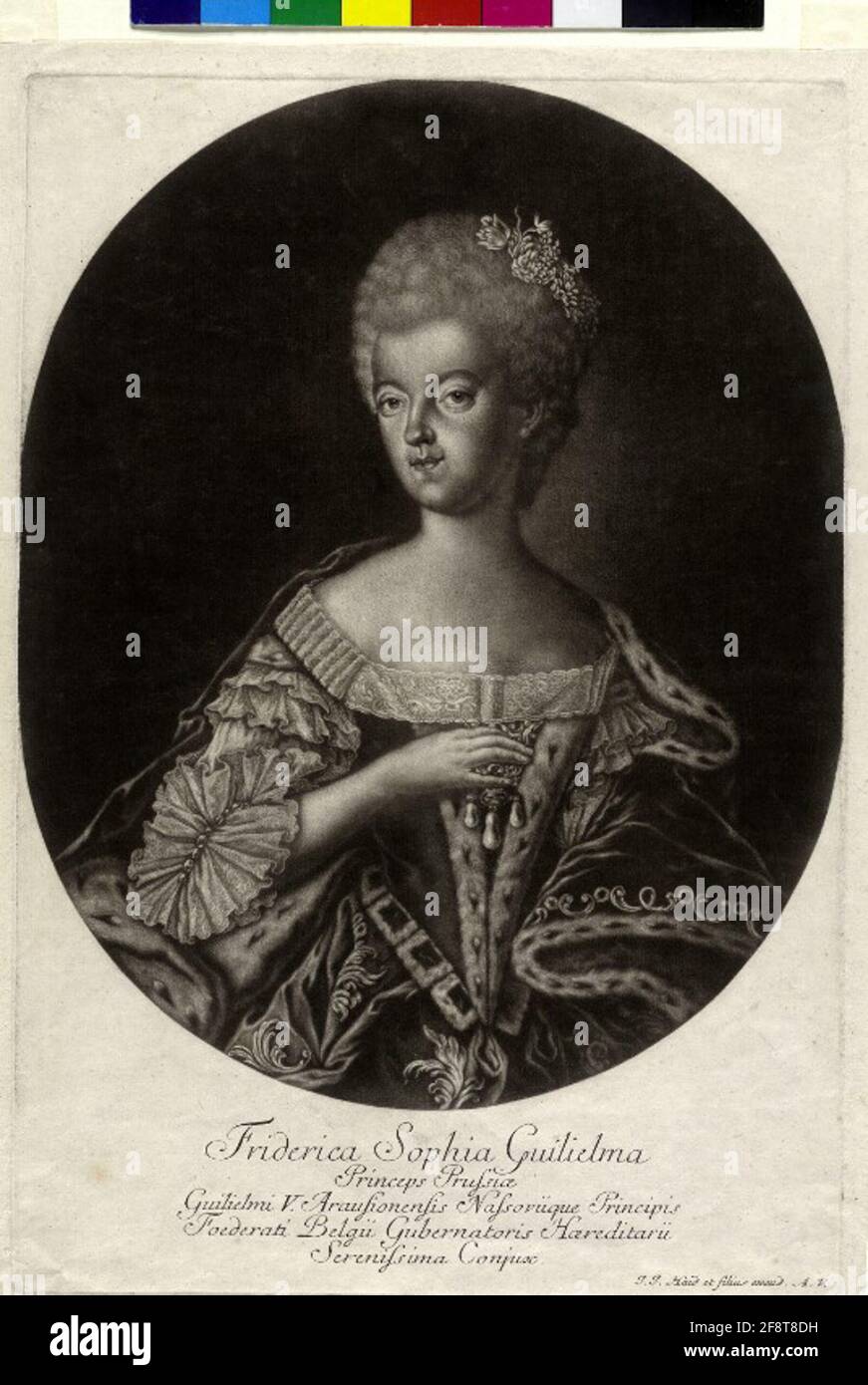 Friederike Sophie Wilhelmine, Princess of Prussia Stock Photo - Alamy