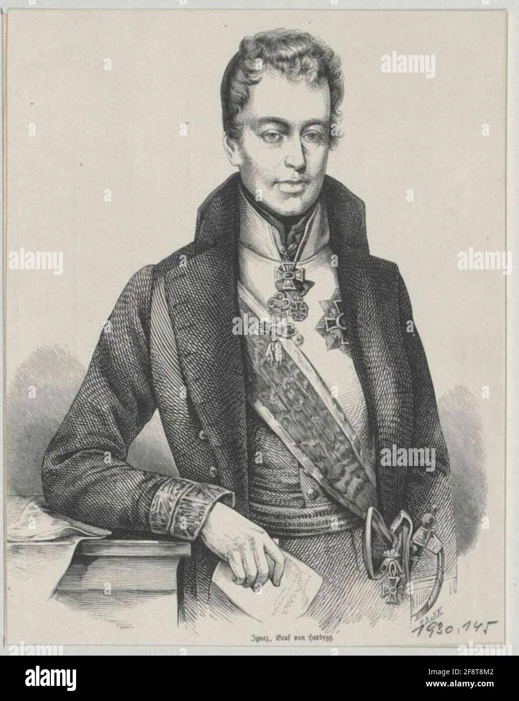 Hardegg-Glatz, Ignaz Graf Stock Photo - Alamy