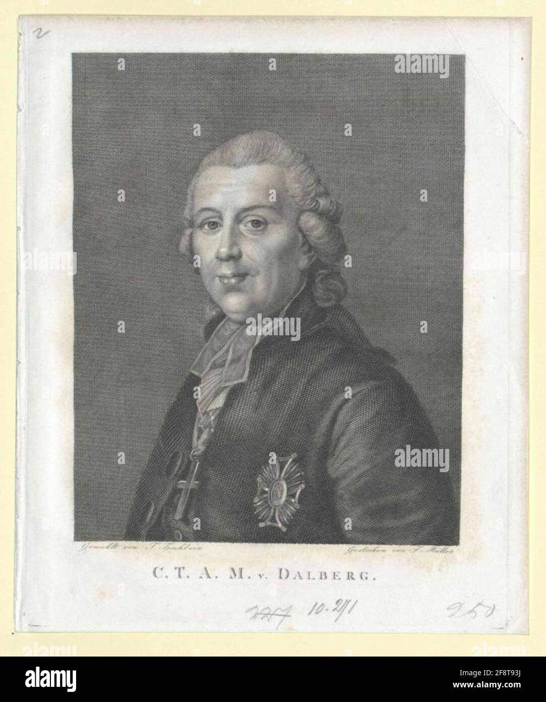 Dalberg, Karl Theodor Freiherr Stock Photo - Alamy