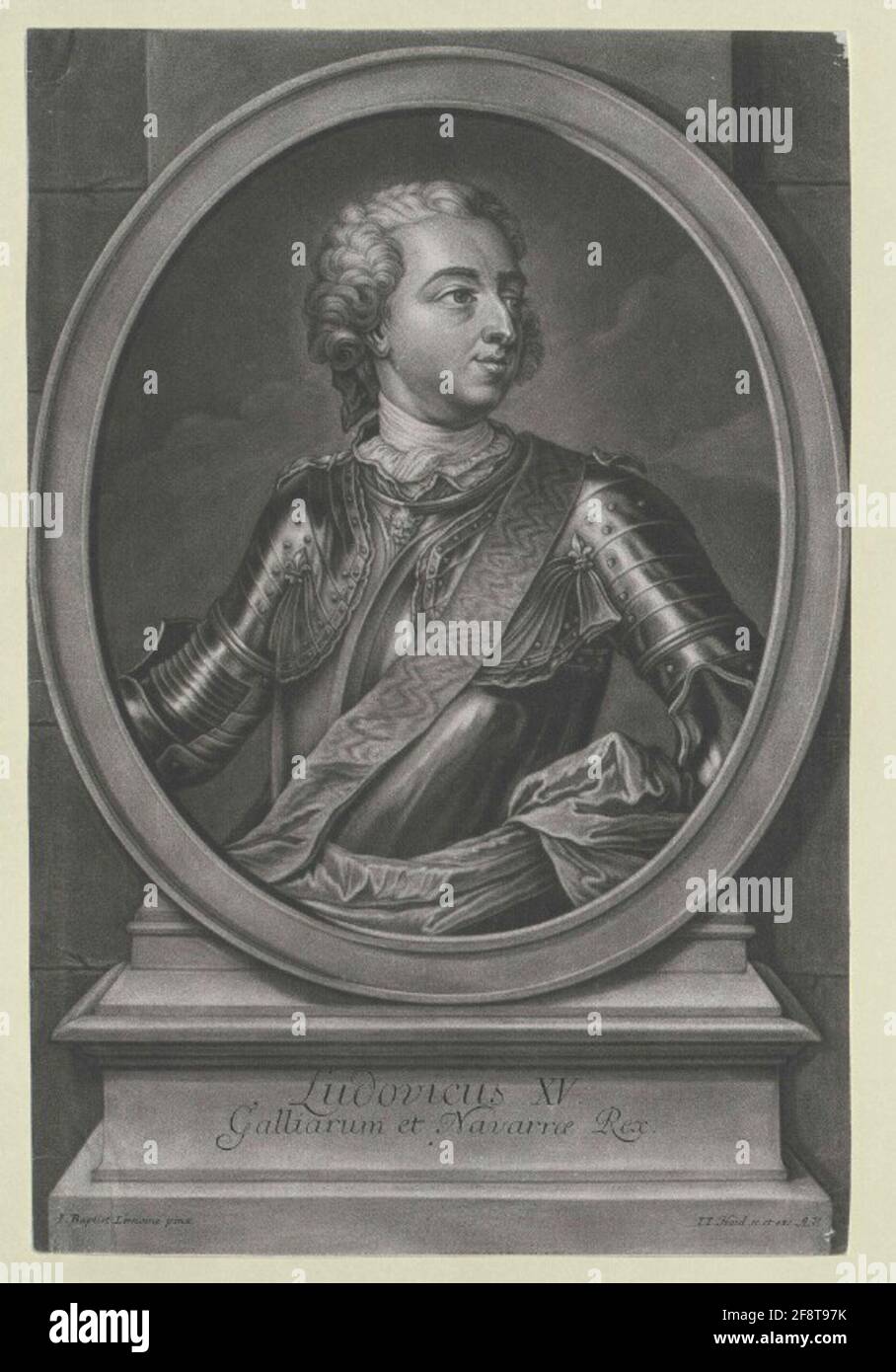 Ludwig XV., King of France Stock Photo - Alamy
