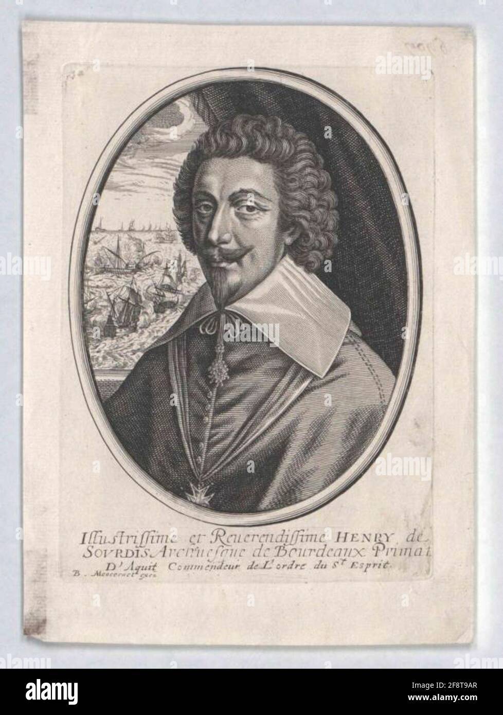 Deafish, Henri of Escoubleau de Stock Photo - Alamy