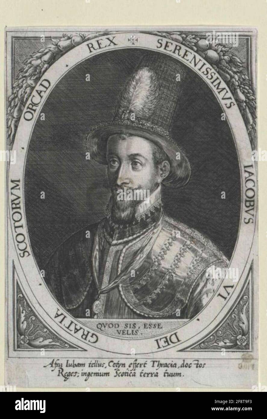 Jacob I. King of England Stock Photo - Alamy