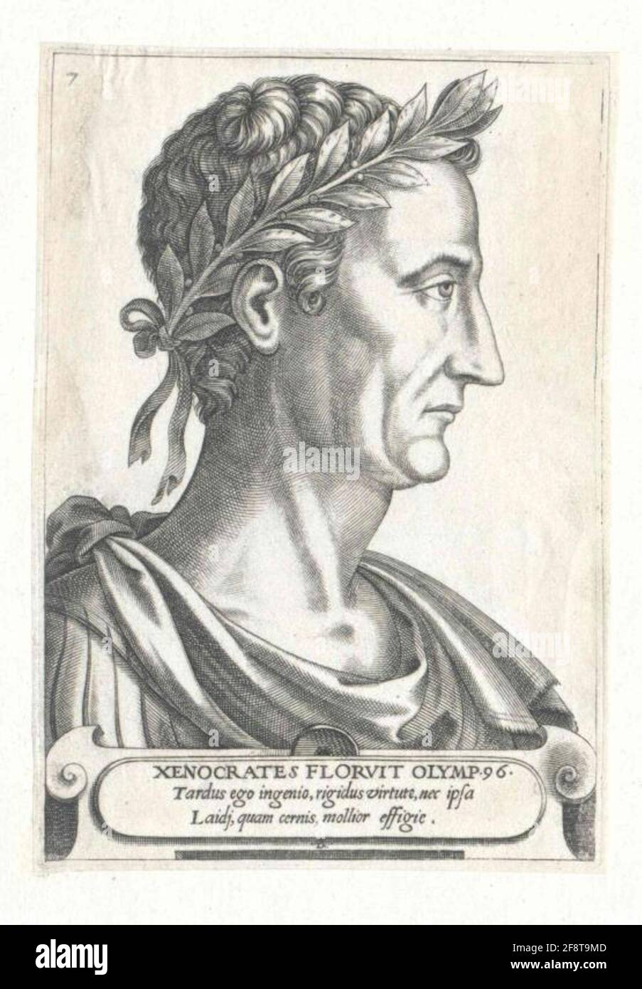 Xenocrates of Chalkedon Stock Photo - Alamy