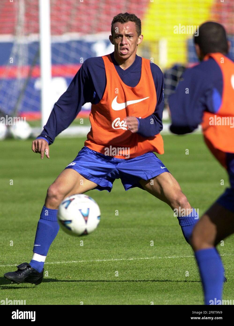 BRAZIL TRAINING AT WEMBLEY MAY 2000FOR THEIR MATCH WITH ENGLAND ...