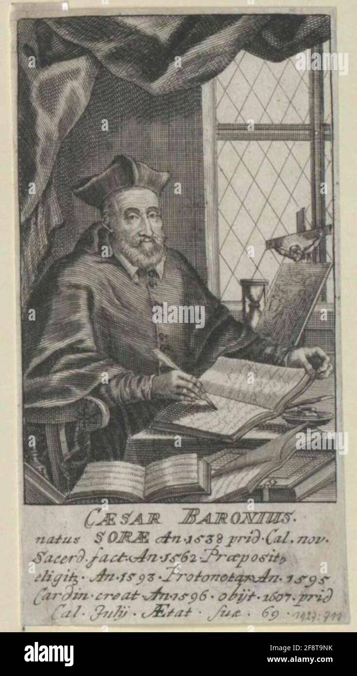 Baronius, caesar unbe-winning artsterler Stock Photo - Alamy