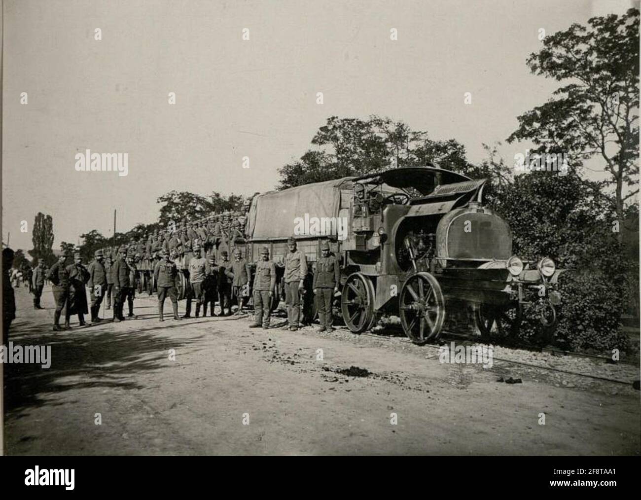 German TSPT at the Electric Train Borgo Tiha Stock Photo - Alamy