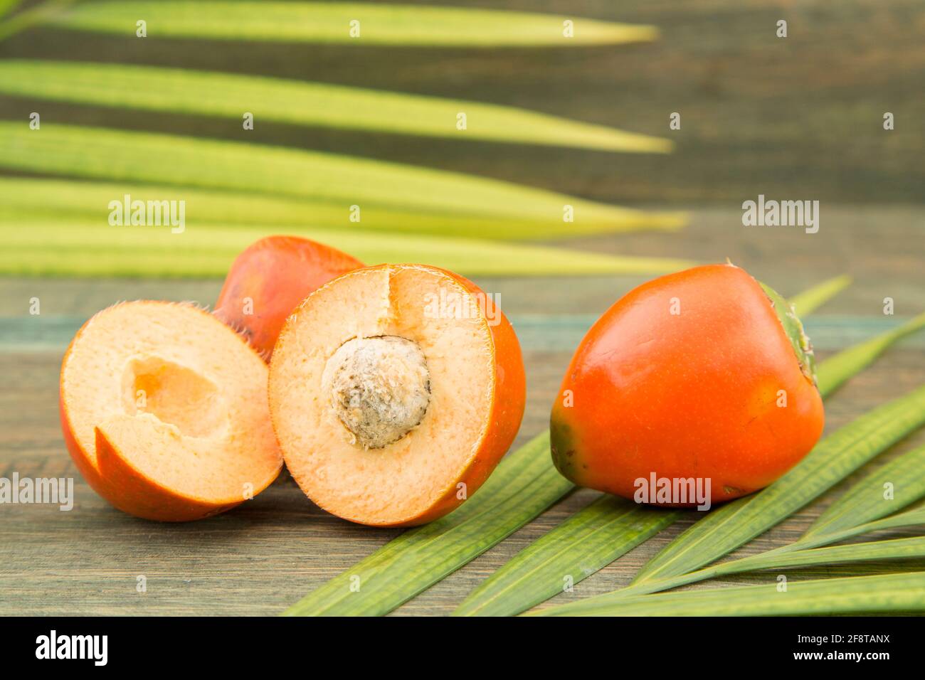 Chontaduro delicious tropical fruit - Bactris gasipaes Stock Photo - Alamy