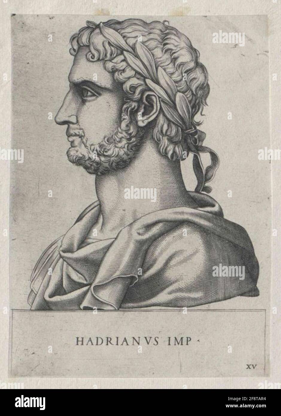 Hadrian, Roman emperor Stock Photo - Alamy