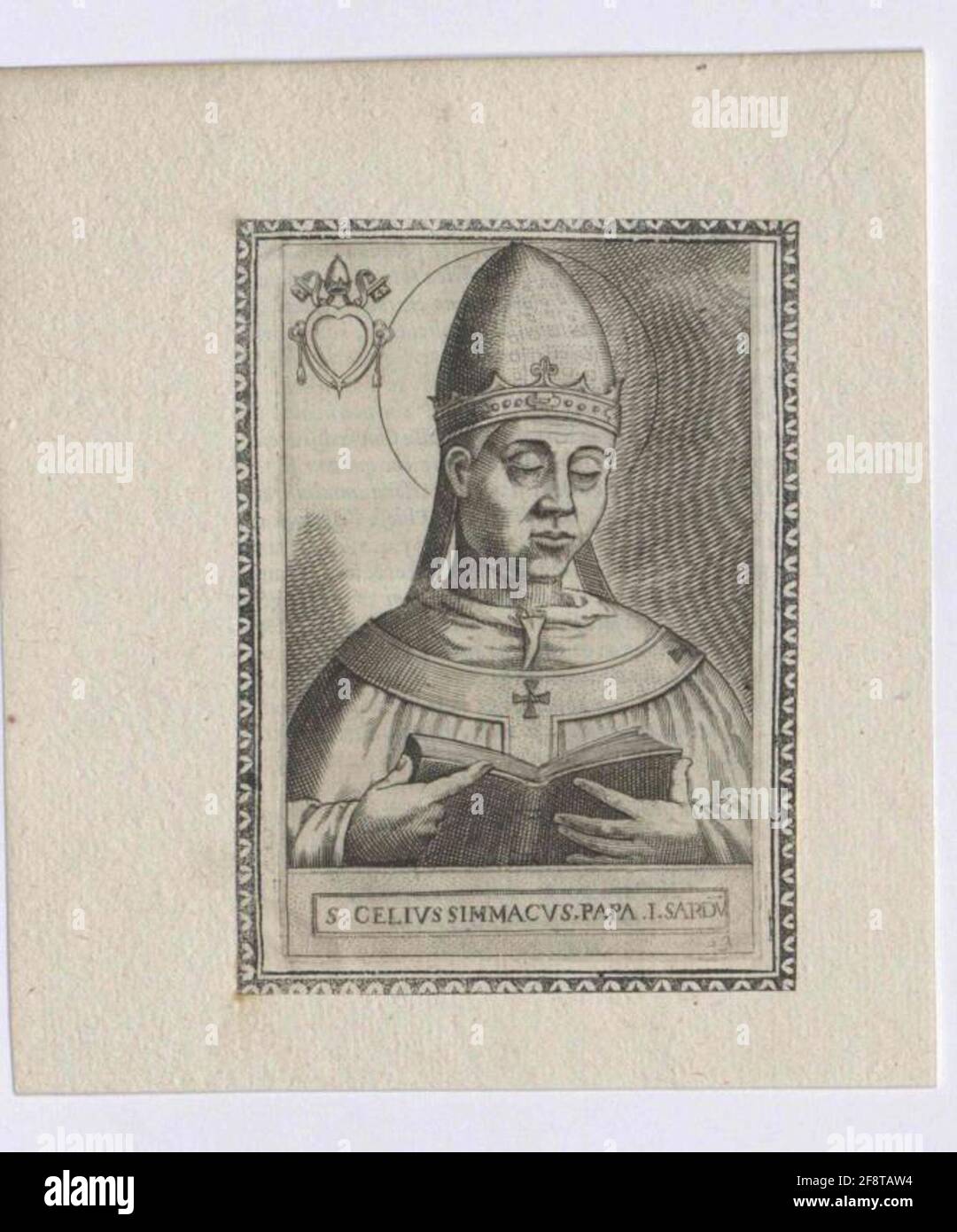 Symmachus pope hi-res stock photography and images - Alamy