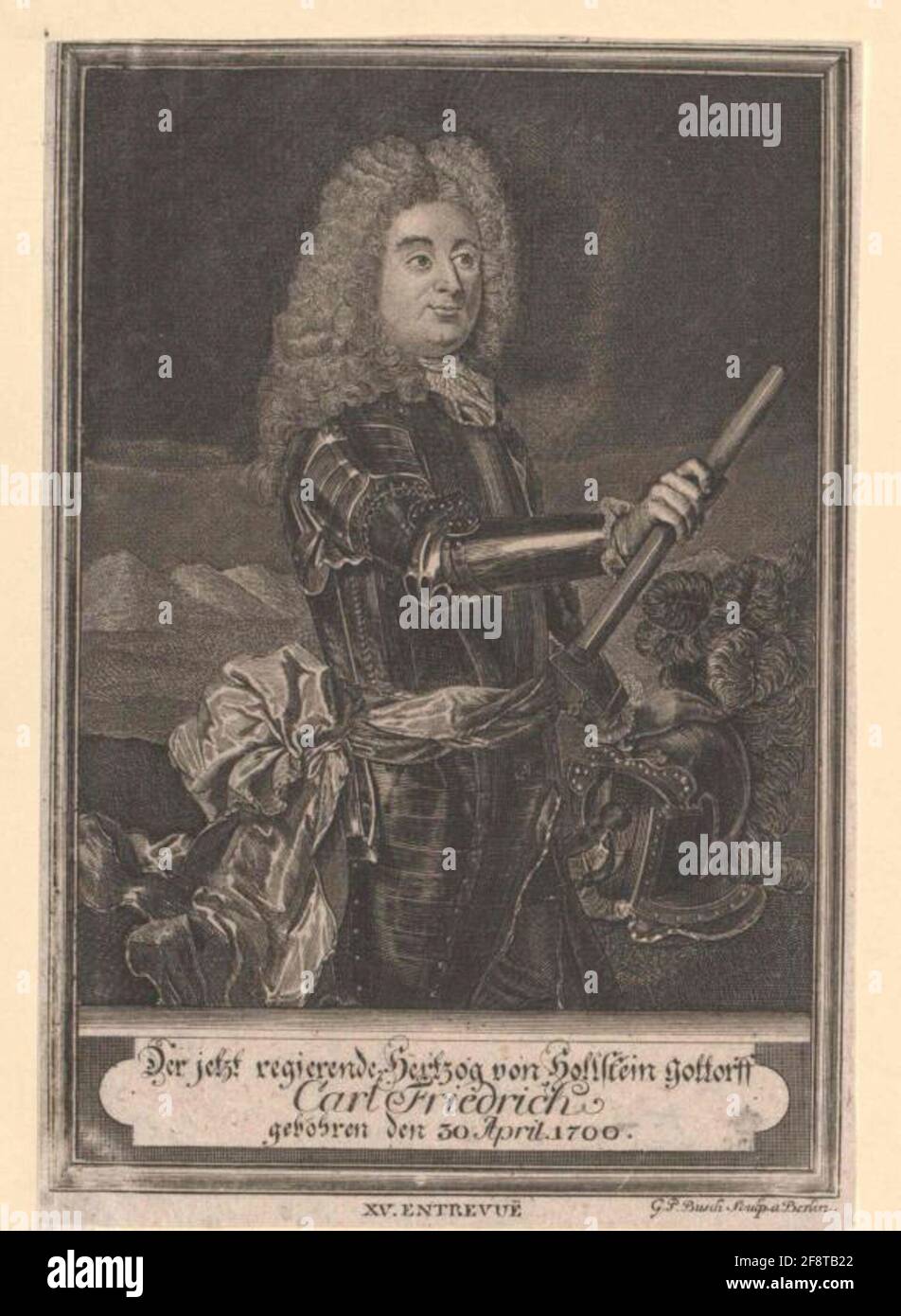 Karl Friedrich, Duke of Holstein-Gottorp Stock Photo - Alamy