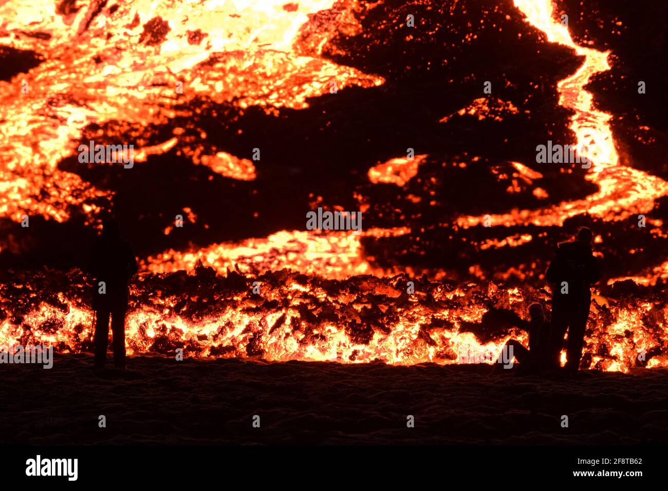Volcano eruption 2021 hi-res stock photography and images - Alamy