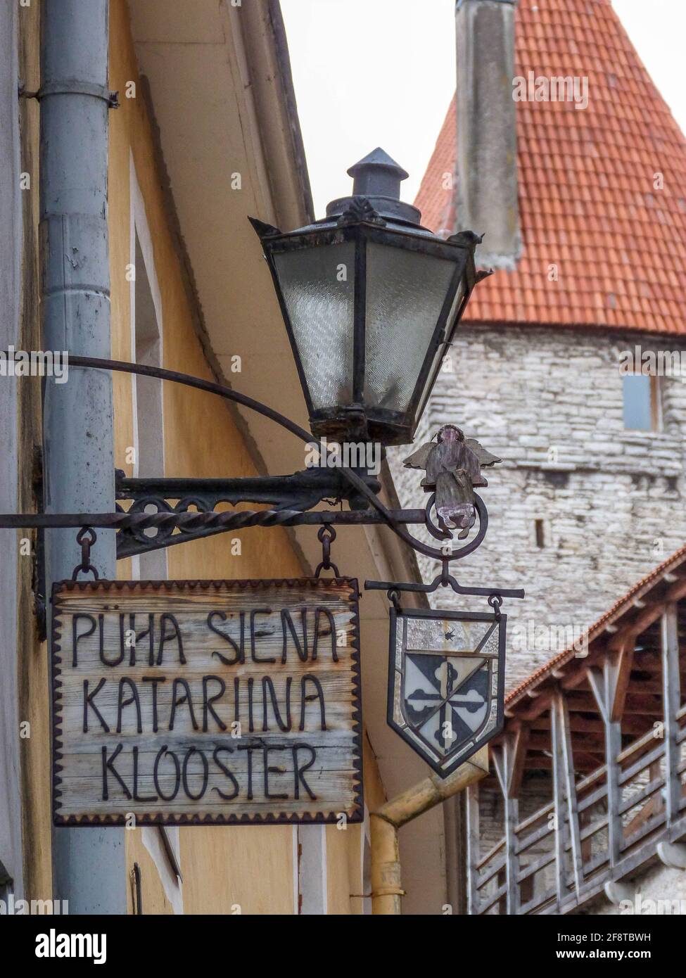 Tallinn tourist sign hi-res stock photography and images - Alamy