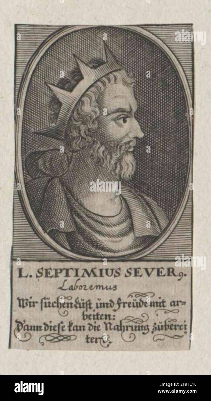 Septimius Severus, Roman Emperor Stock Photo - Alamy