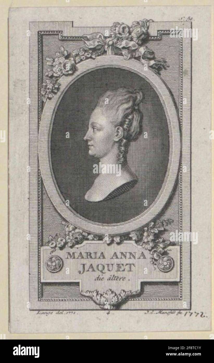 Adamberger-Jaquet, Anna Draftsman: Long, Joseph (1751) Stecher ...