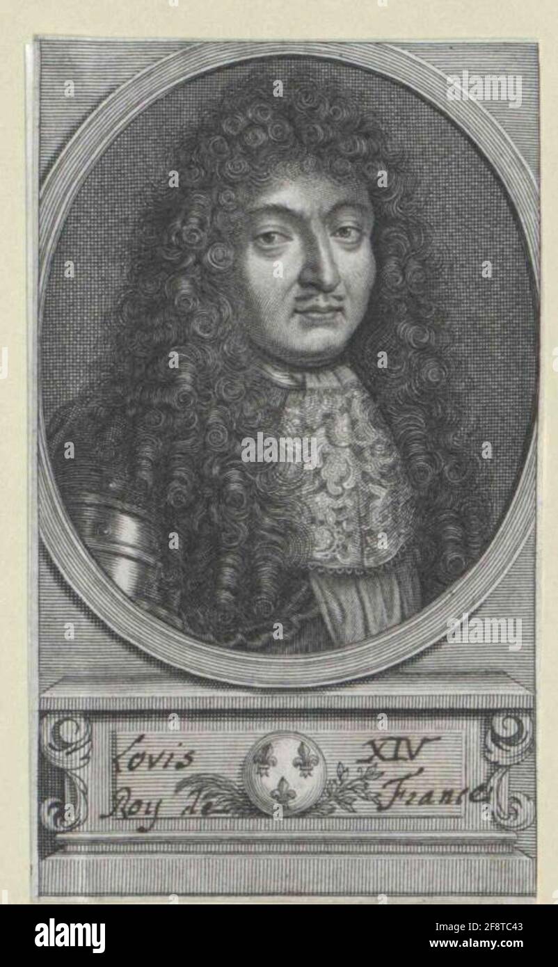 Ludwig Xiv., King of France Stock Photo - Alamy