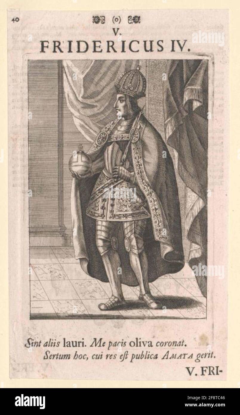 Friedrich III., Roman-German Emperor Stock Photo - Alamy