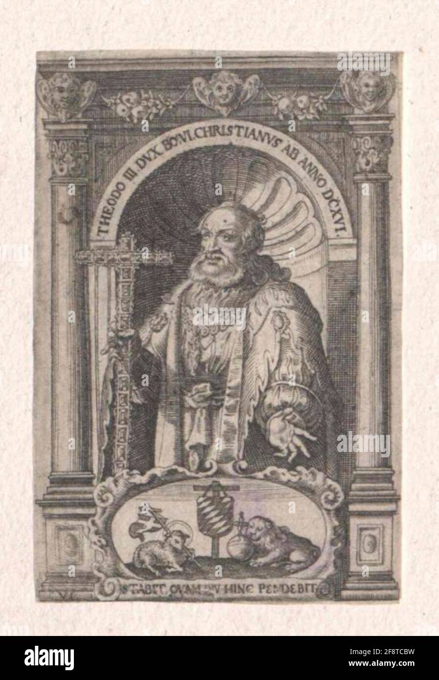 Theodo III., Duke of Bavaria Stock Photo - Alamy