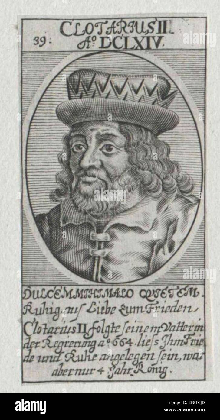 Chlothar III., King of the Franks unknown artist dating: 1601/1700 ...