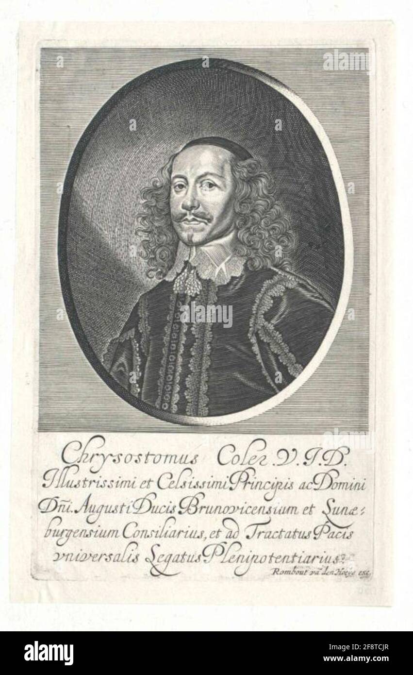 Coler, Chrysostomus Stock Photo - Alamy