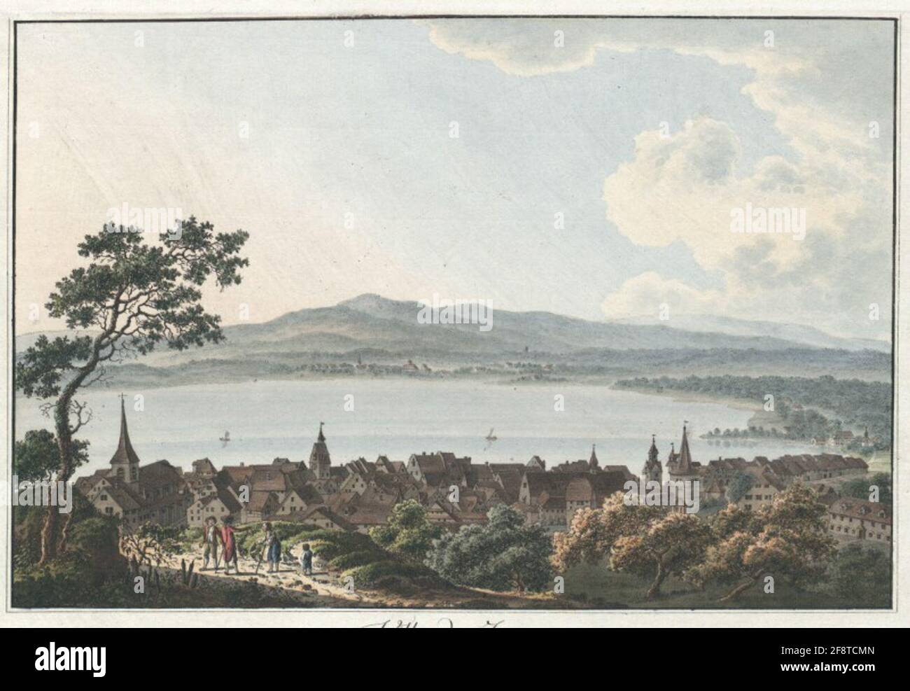 City of Zoug Stock Photo - Alamy