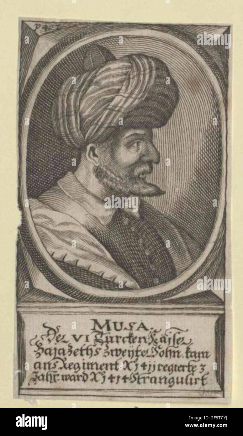 Musa, Sultan of Turkey Stock Photo - Alamy