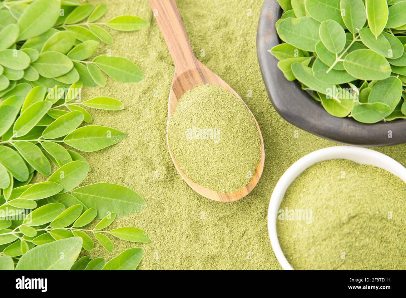 Moringa nutritional plant - Moringa oleifera Stock Photo - Alamy