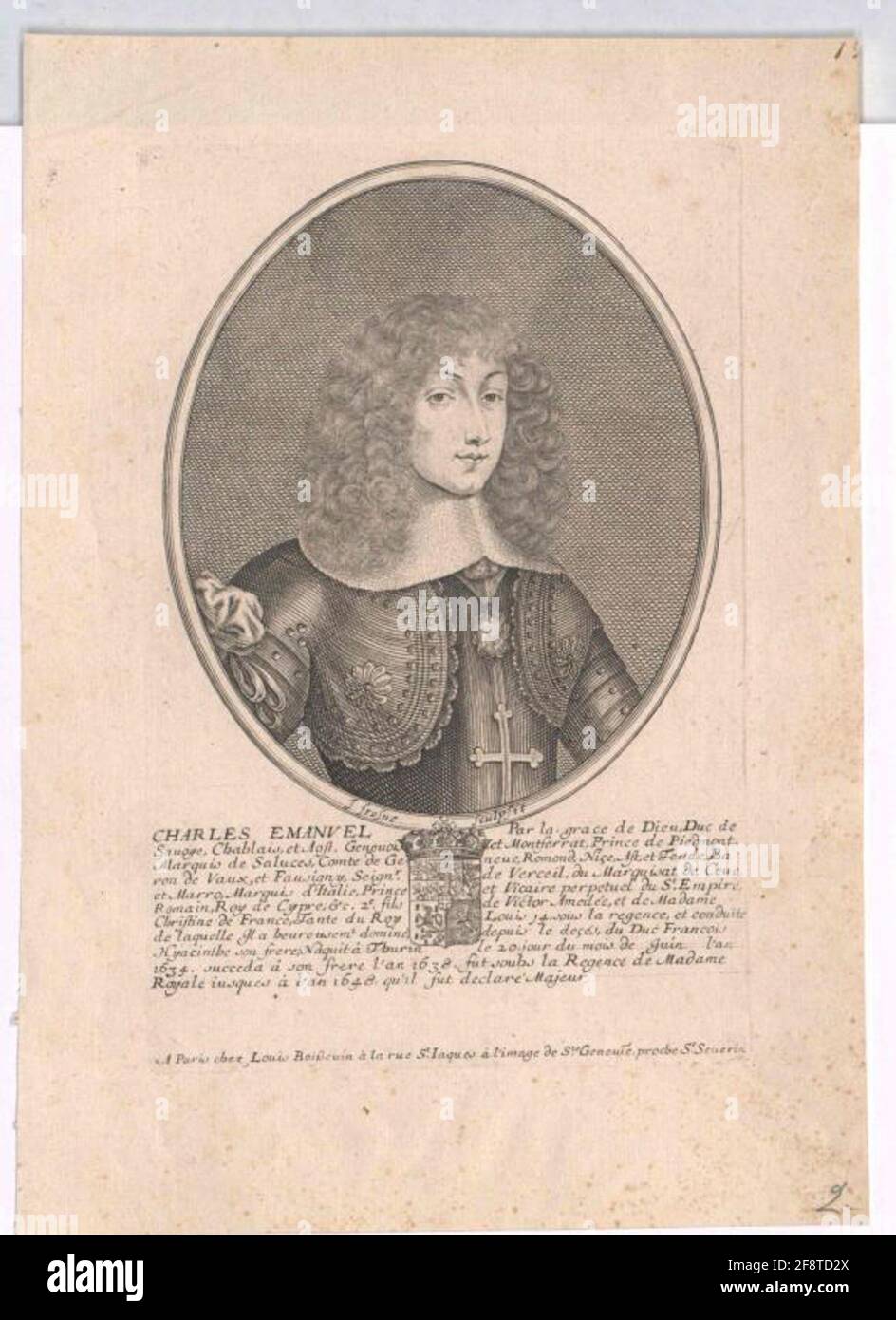 Karl emanuel ii hi-res stock photography and images - Alamy