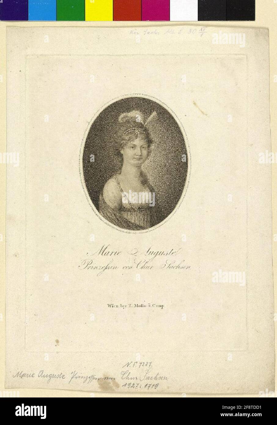 Auguste, Princess of Saxony Stock Photo - Alamy