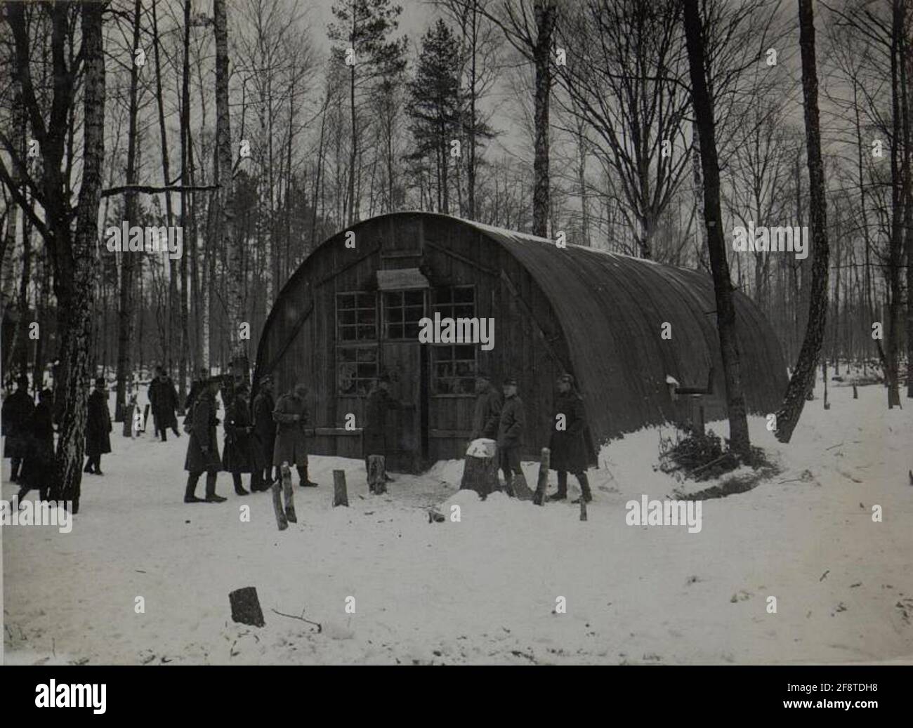 Home of the field hunter battalion 25 at Wojtovice Stock Photo - Alamy