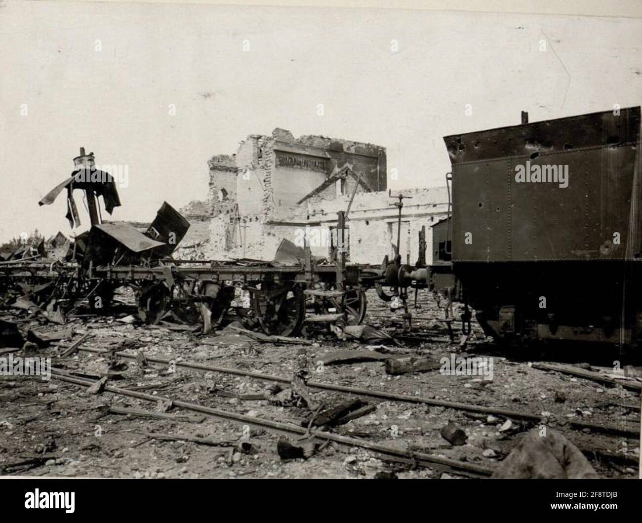 Train station ruins hi-res stock photography and images - Alamy