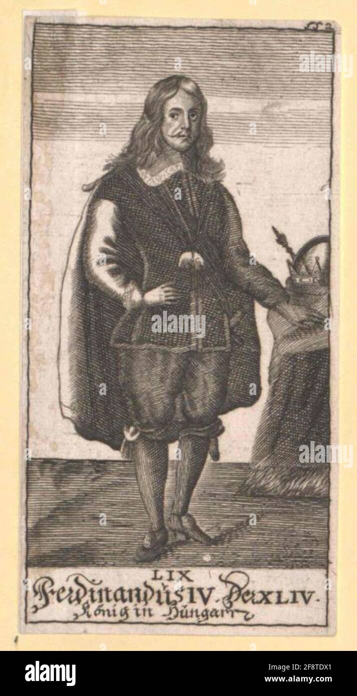 Ferdinand IV., Roman king Stock Photo - Alamy