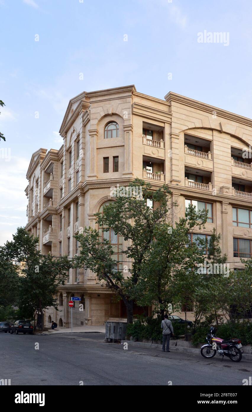 Tehran, Iran. Contemporary apartment buildings in north Tehran Stock ... Tehran, Iran. Contemporary apartment buildings in north Tehran Stock ...