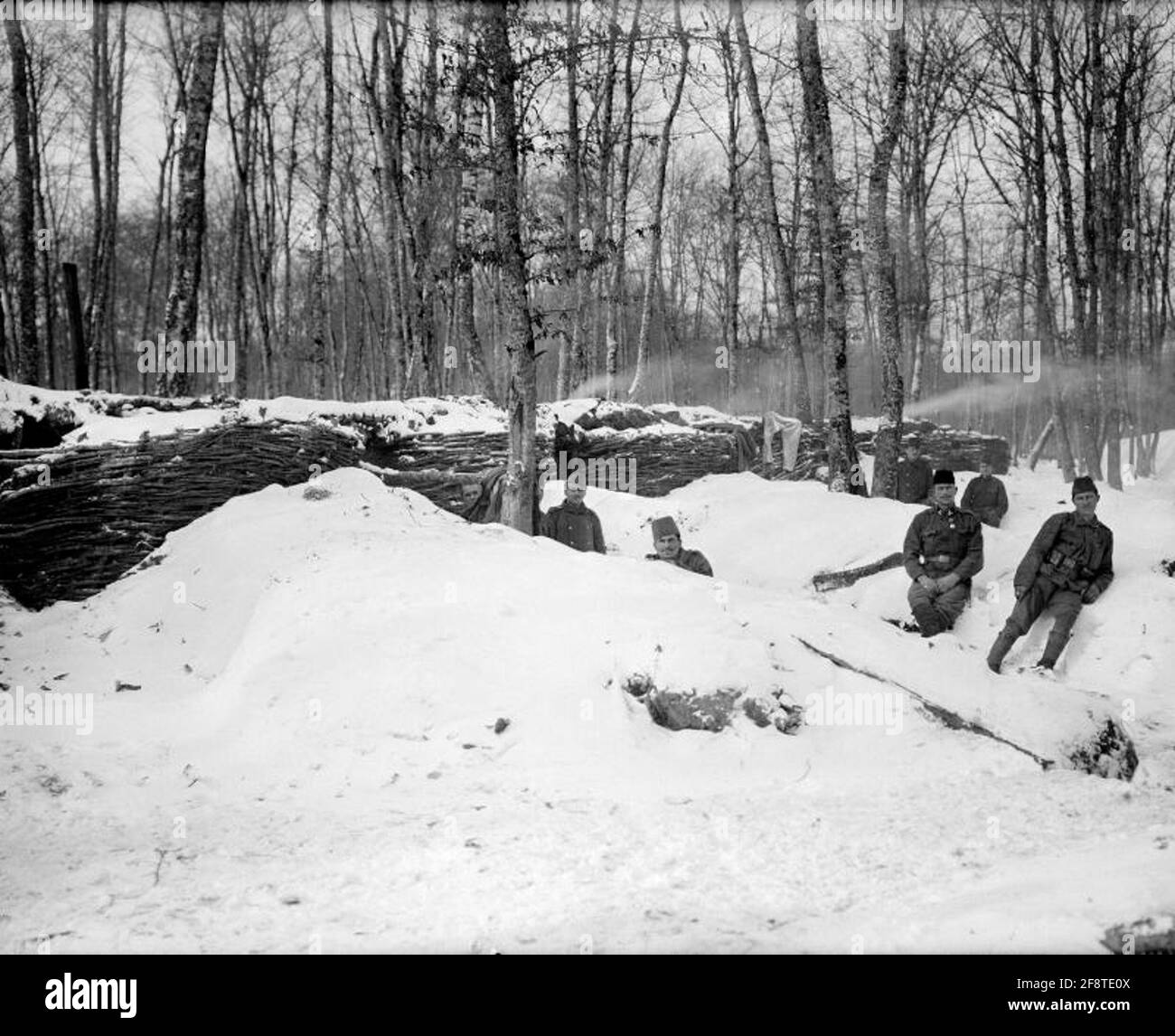 Hunting train of the 2nd battalion of the bra. Infantry Regiments 1 ...