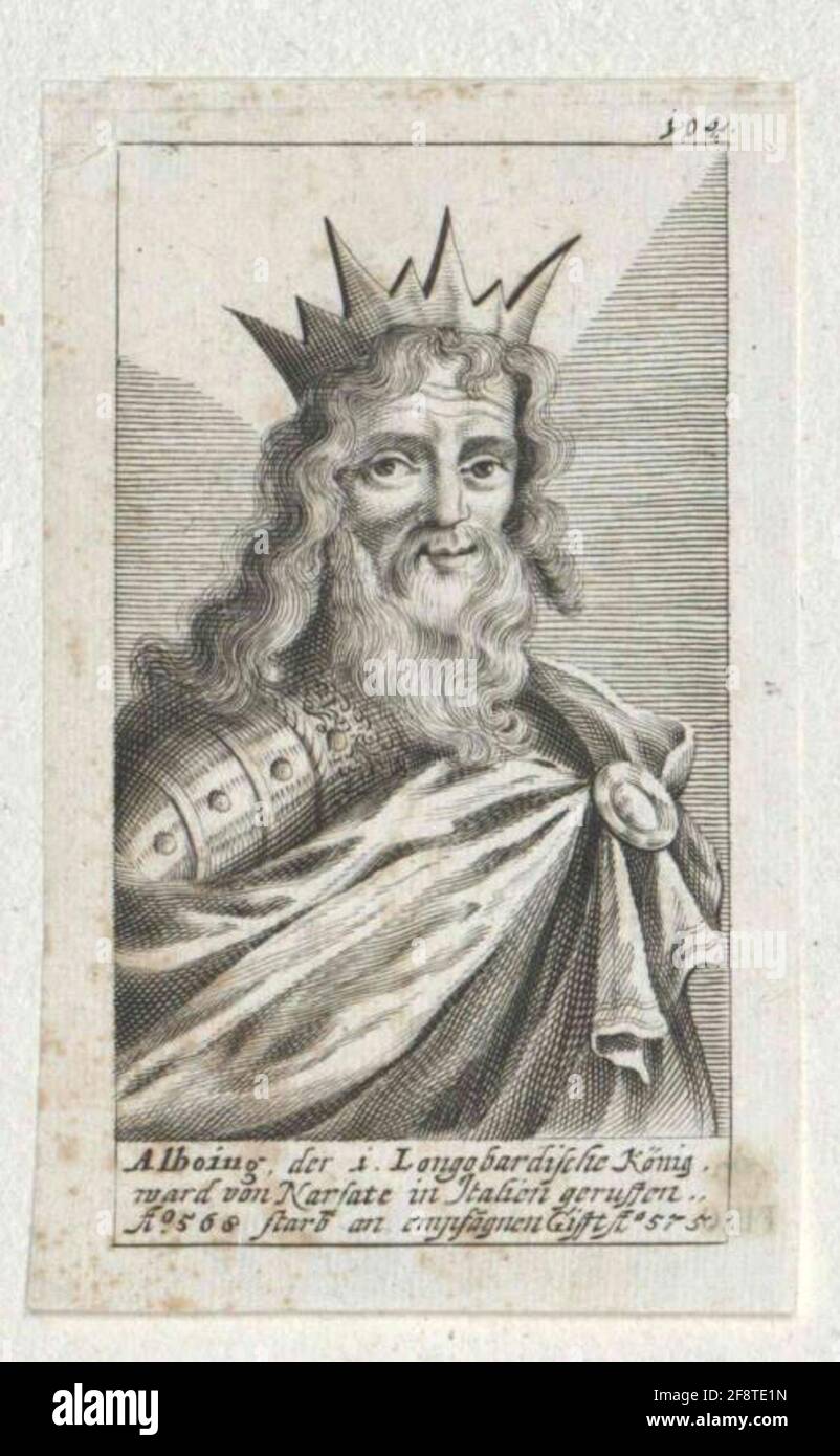 King the lombards hi-res stock photography and images - Alamy