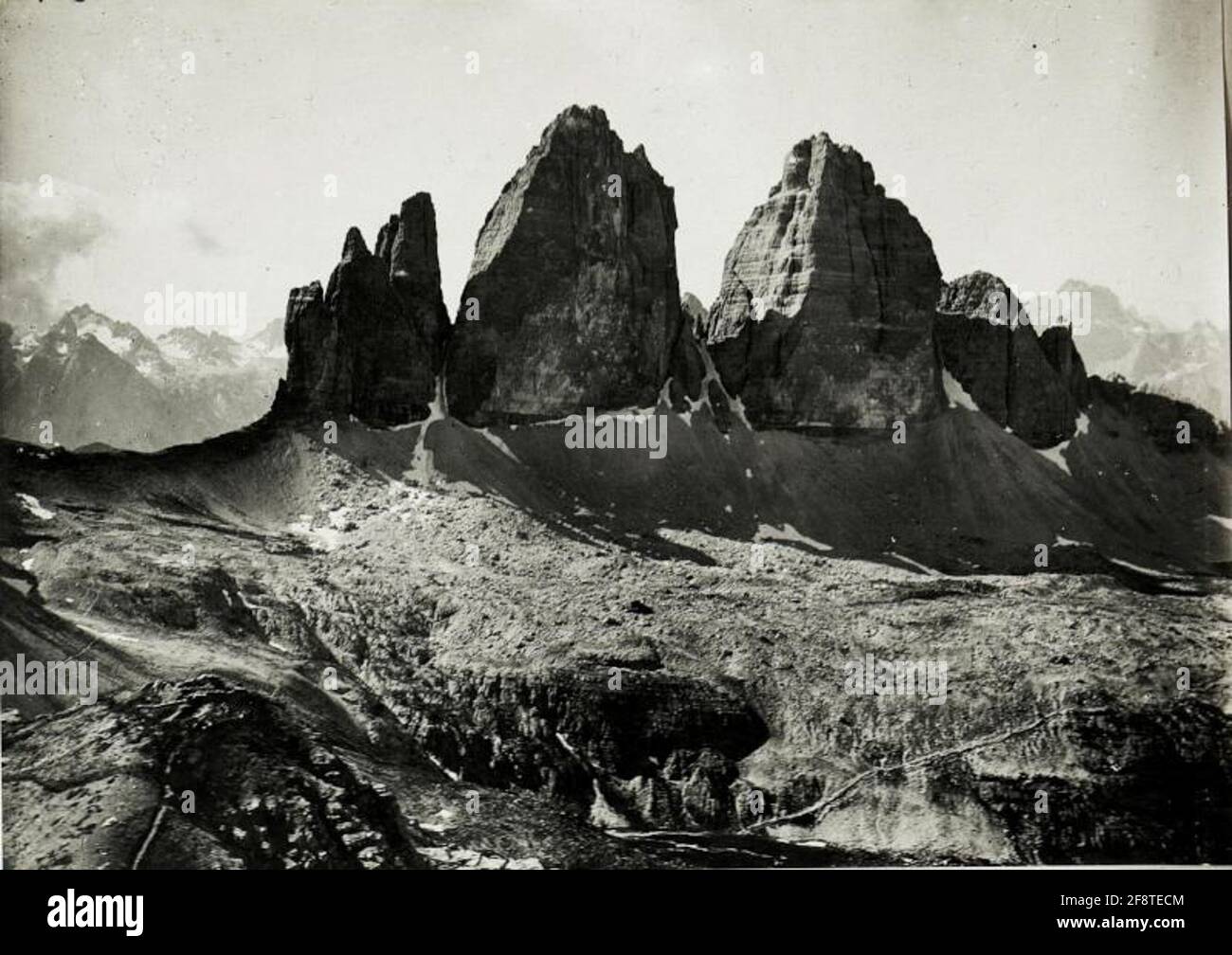 Viewpoint Tobling Node: From Paternkofel to Sixthermein Stock Photo - Alamy