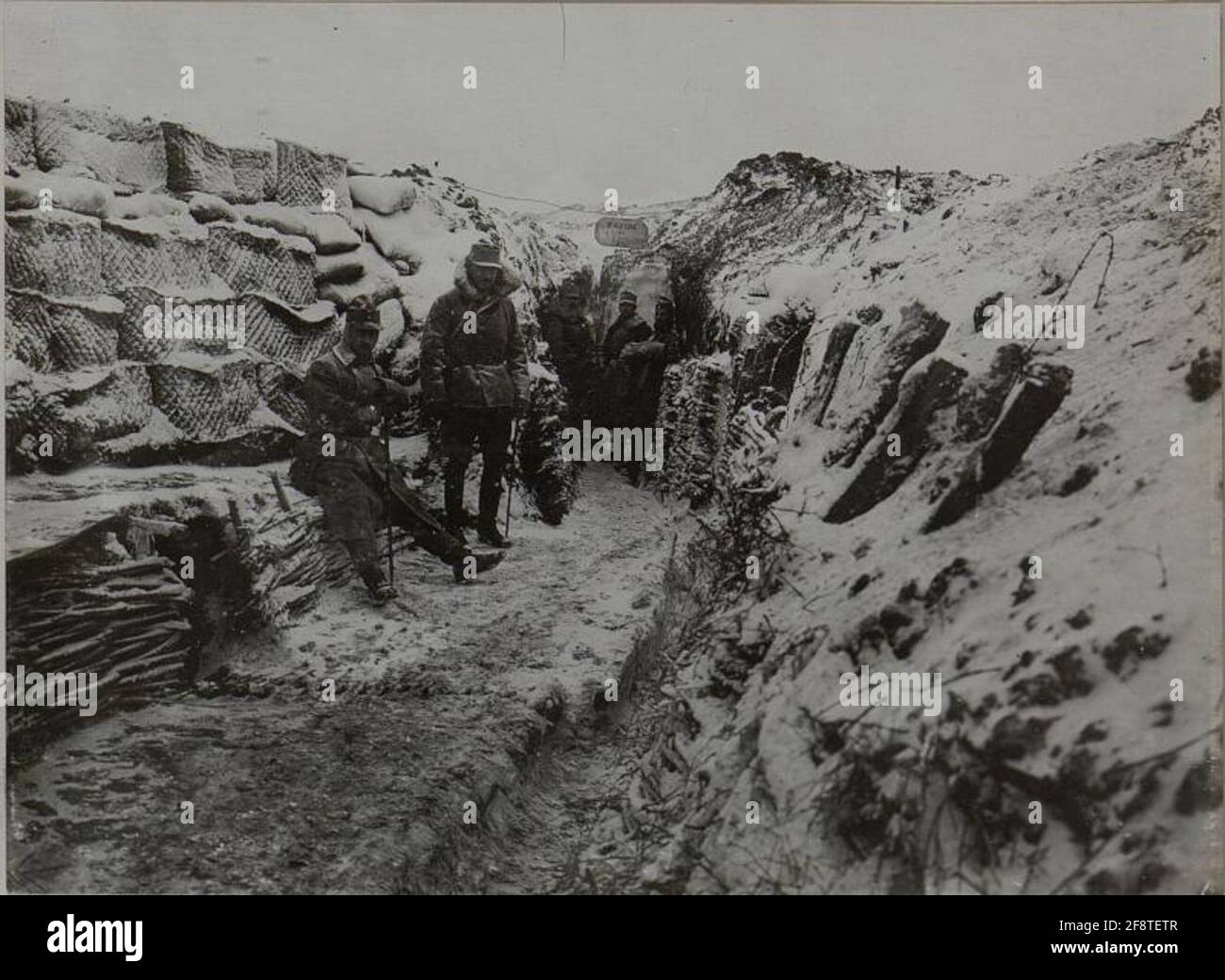 Infantry regiment 40 in position Stock Photo - Alamy
