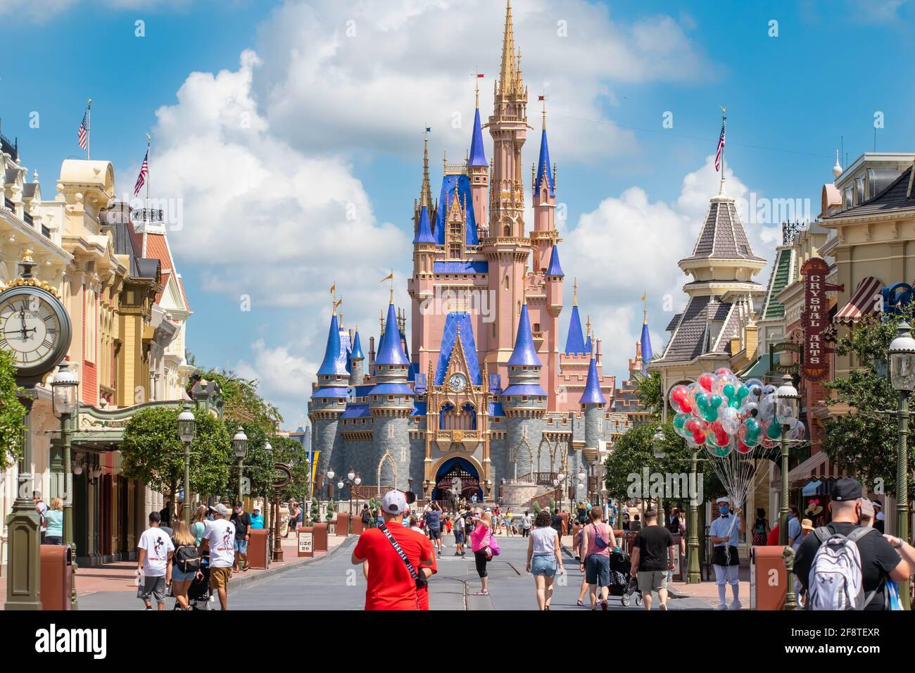 Disney World Panoramic Wallpaper