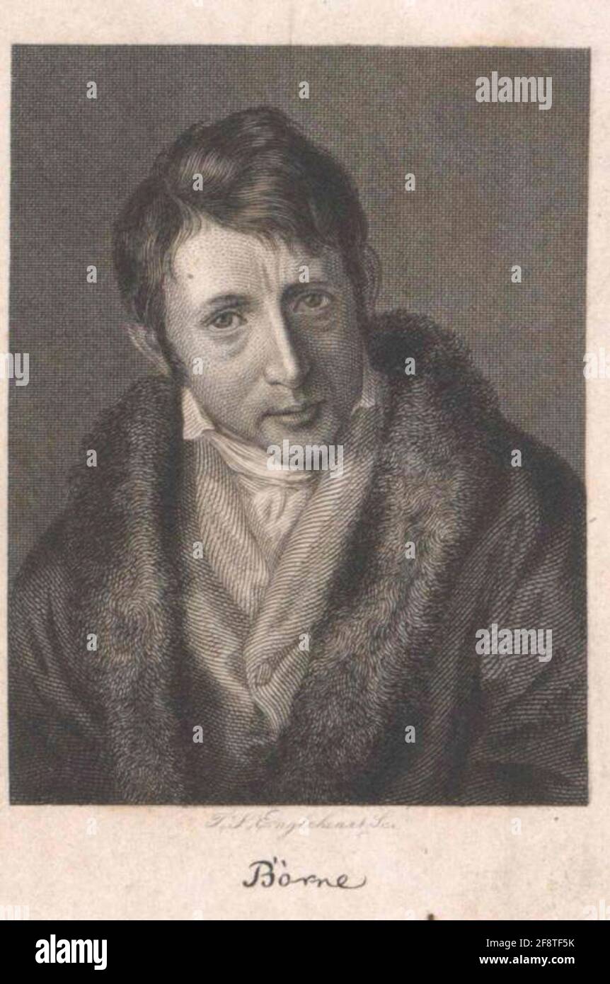 Börne, Ludwig Stecher: Engleheart, Timothy StansfeldRadierer ...