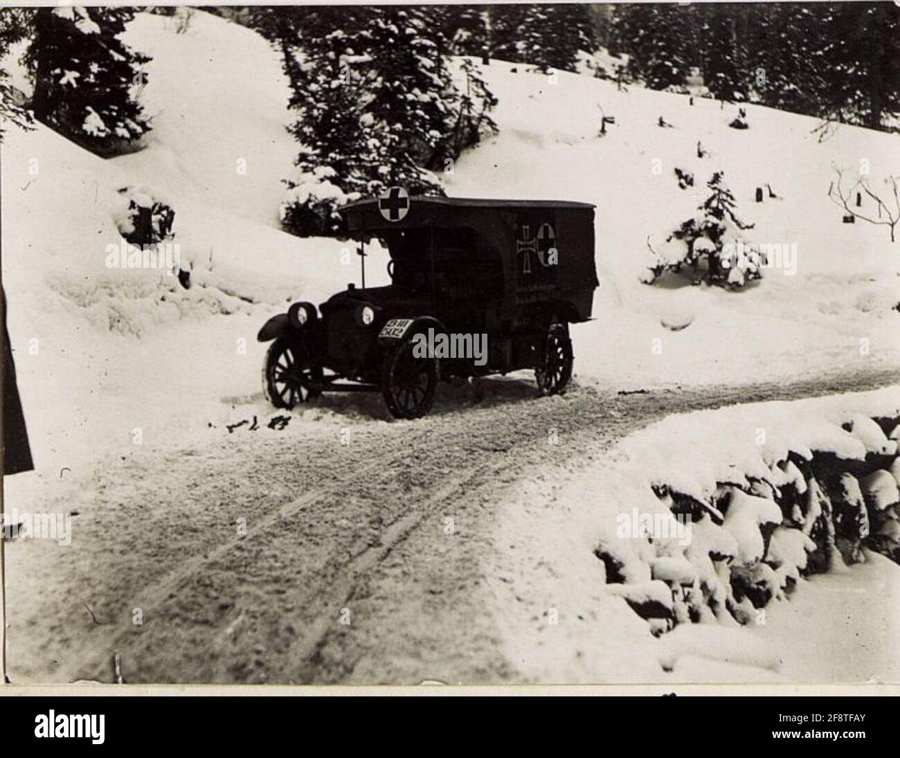 Medical car at the hunterstough southern Corvara Stock Photo - Alamy