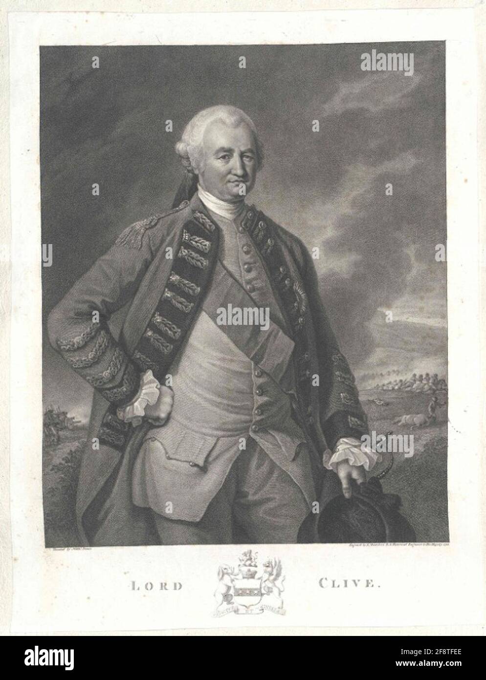 Clive, 1. Baron Clive of Plassey, Robert Stock Photo - Alamy