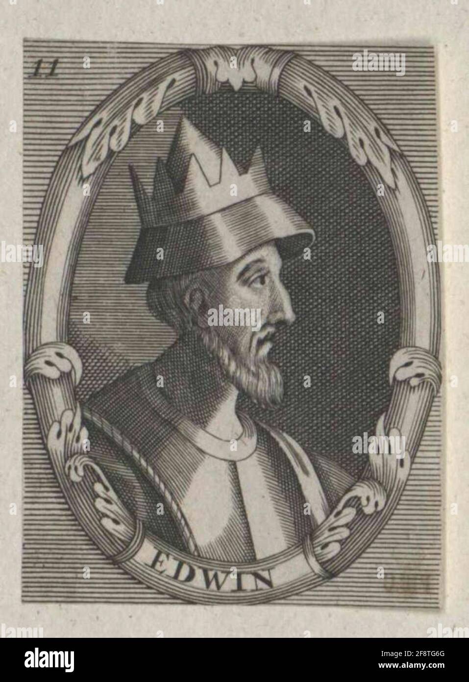 Edwin, King of England Stock Photo - Alamy