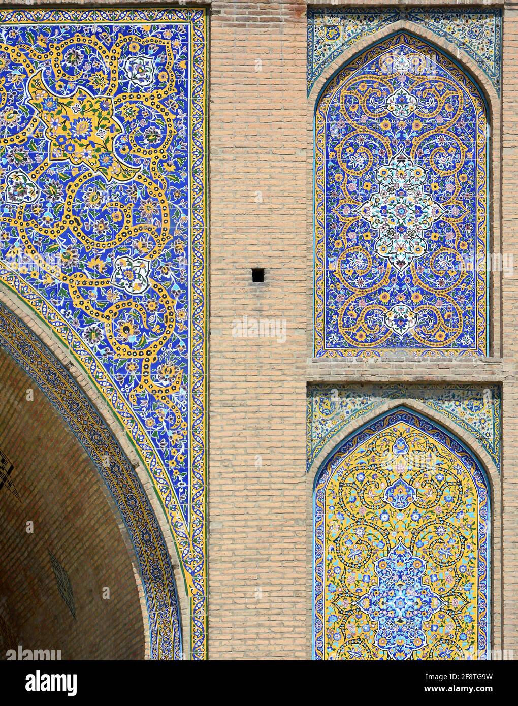 The Shah mosque (Royal Mosque) in central Tehran, built in the early ...