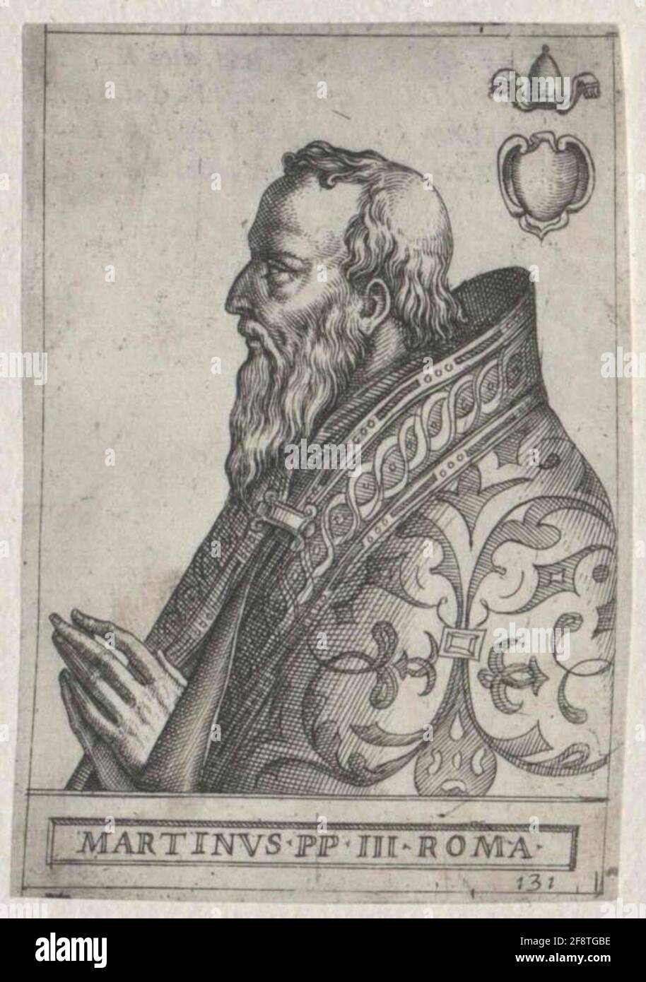Marinus II., Pope Stock Photo - Alamy